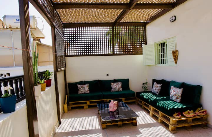 Appartement Spacieux Avec Grande Terrasse - Agadir