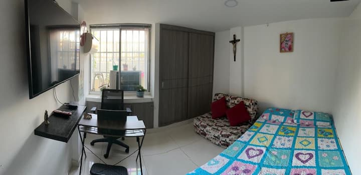 Habitación, ¡Excelente Ubicación! - Barranquilla