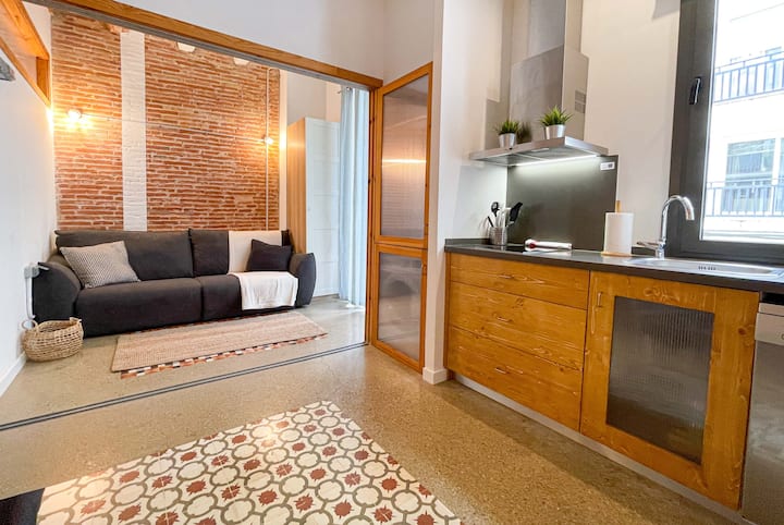 Appartement Cosy Près De Plaza España - 巴塞隆拿