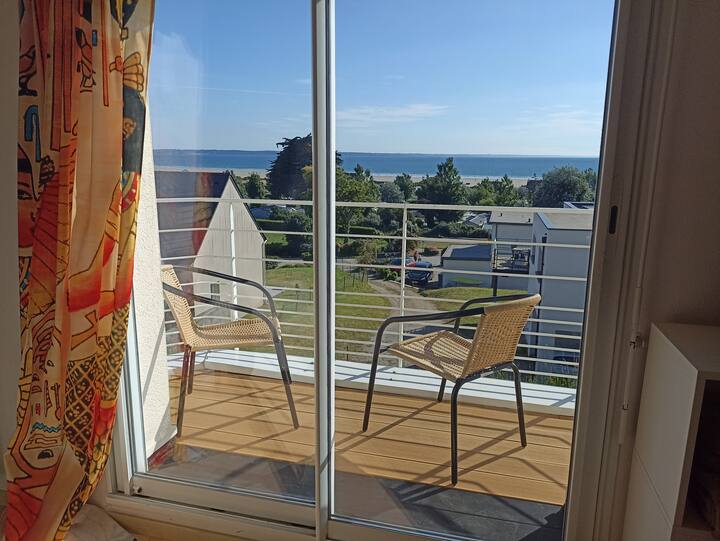 Maison Vue Sur Mer, à 400 M De La Plage - Saint-Nic