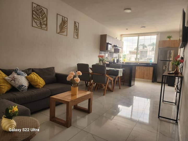 Departamento En Coto Privado, Alberca Muy Bonita - Manzanillo, Colima, Mexico