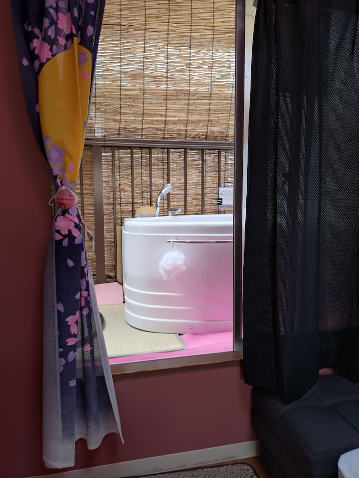 Comfortable Japanese House With Open-air Bath - 新宿區