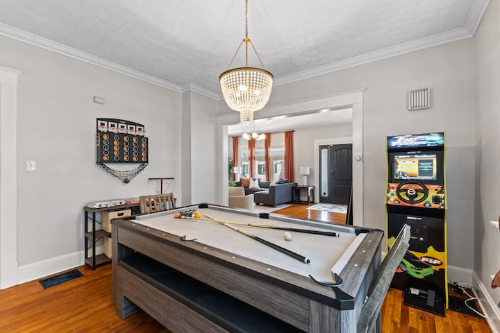 4 Br Game House 5 Min To Lucas Oil & Fountain Sq - Indianapolis