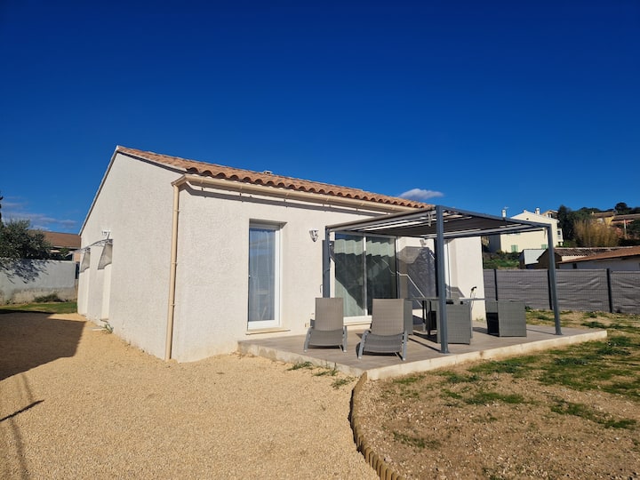 Villa Lumineuse Vue Sur Jardin Et Parking Gratuit - Saint-Cyr-sur-Mer