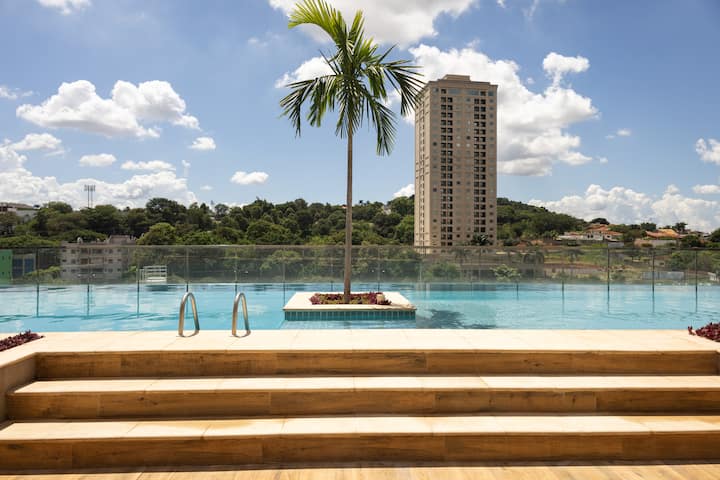 Apartamento 2 Bedroom/wifi/air-conditioning/parkin - Ribeirão Preto