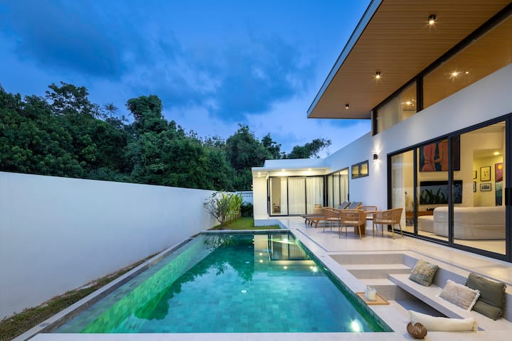 Villa Amour 3 Bedroom Spa Pool Retreat Near Beach - Koh Samui