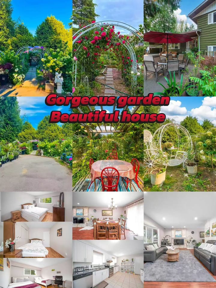 Gorgeous Garden •3br •Short Or Long Term Rental - White Rock