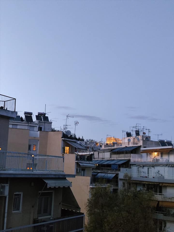 Koukaki 2-bedroom Flat With Acropolis View Terrace - Atenas