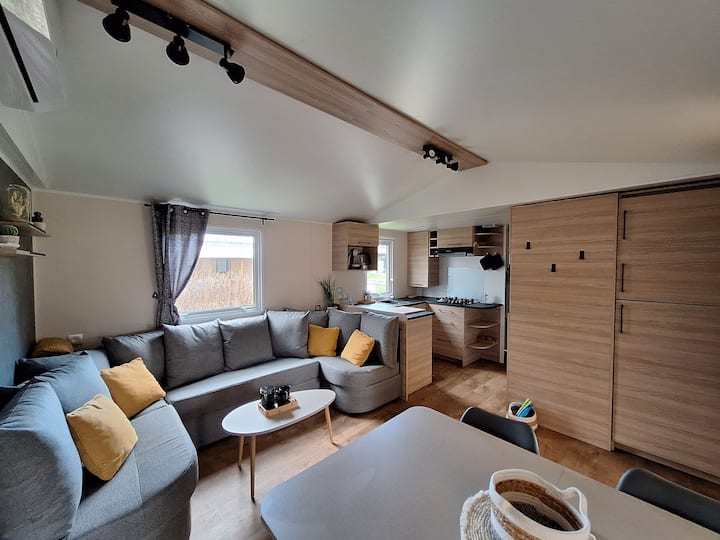 Châtillon-sur-chalaronne : Mobilhome Le Qg De Neil - Châtillon-sur-Chalaronne