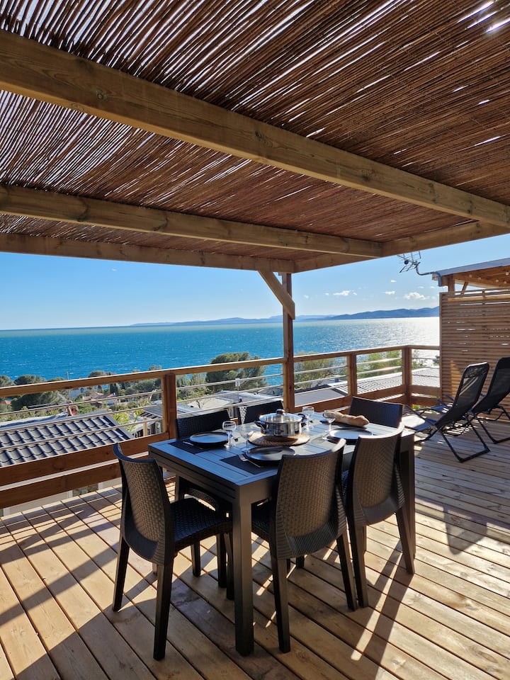 Mobil Home Vue Mer - Fréjus