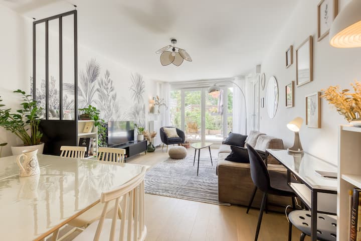 Cosy 3 Bedrooms Near Paris/metro14/parking/terrace - Paris 13e Arrondissement