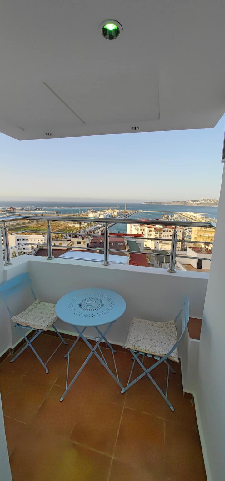 Appart Côtière 1 Ch - Vue Mer - Tangier