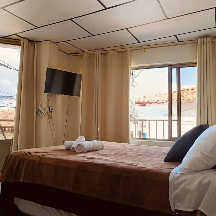 Apto. Céntrico Con Balcón, Wifi Y Cocina Equipada - Supía