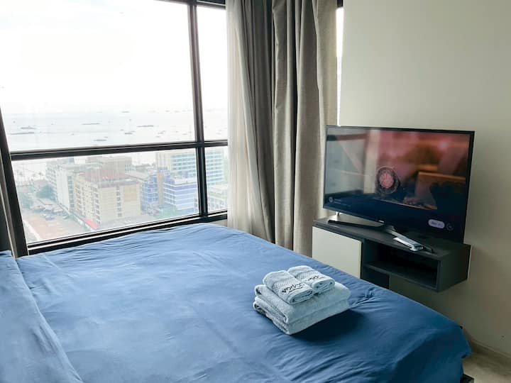 The Base 2-bedrooms Seaview Floor21 - 芭達雅