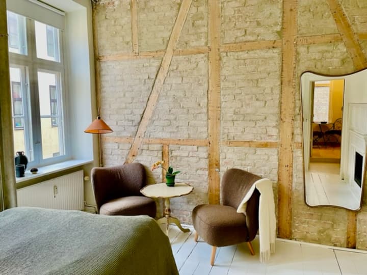 Charming Small Apartment In Medieval Town Center - Kopenhagen