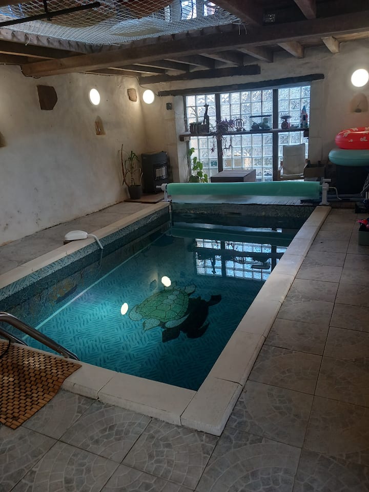 Maison De Charme Proche Rennes - Piscine Chauffée - Betton
