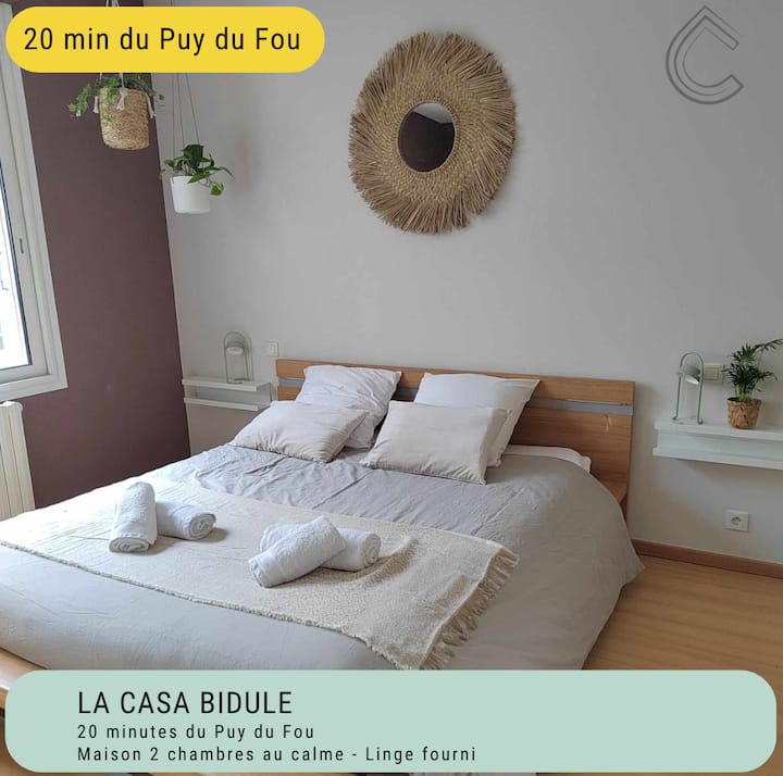 La Casa Bidule - Idéal Séjour Proche Du Puy Du Fou - Vendée