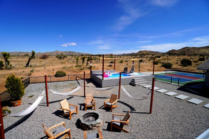 Pickleball, Hot Tub, Pool, Great View, Game Room, - Yucca Valley, CA