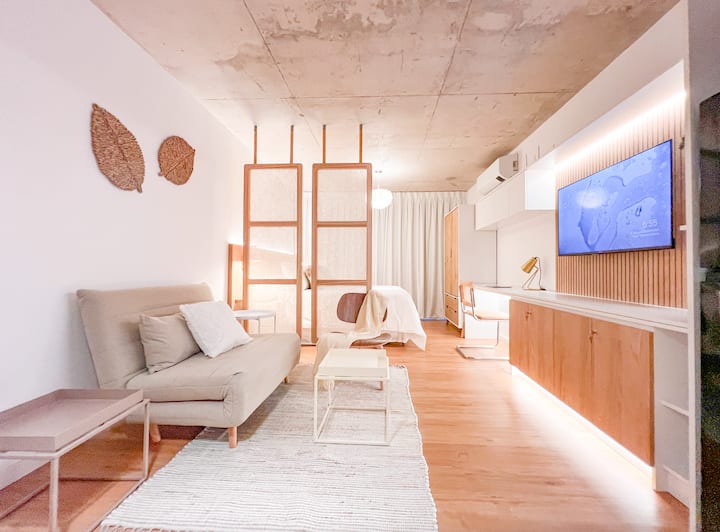 Appartement Design, Loft Avec Terrasse, Pocitos 1 - Montevideo