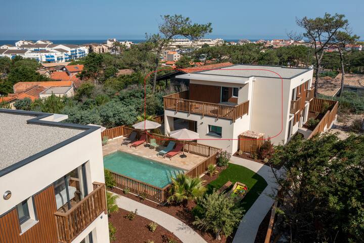 Villa Irisjasmin Jacuzzi Vue Mer - Lacanau