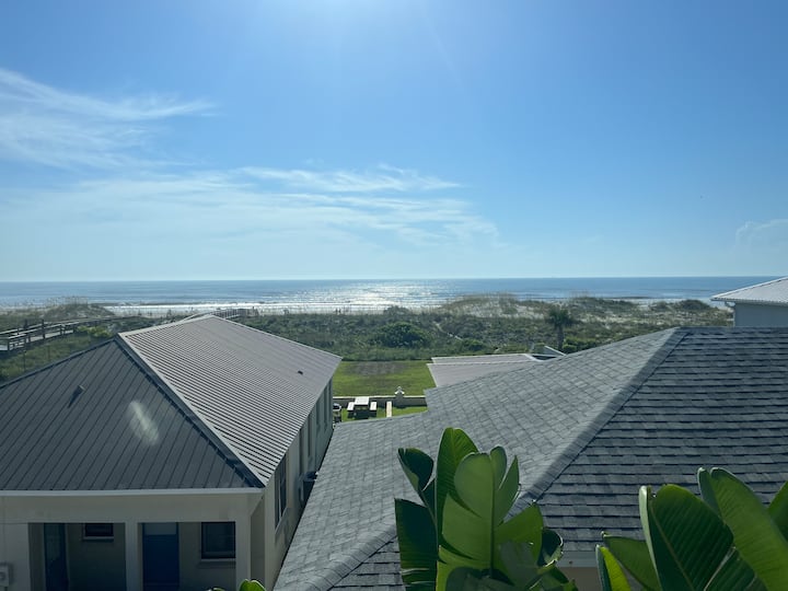 Direct Ocean & Beach View Home - St. 오거스틴 비치