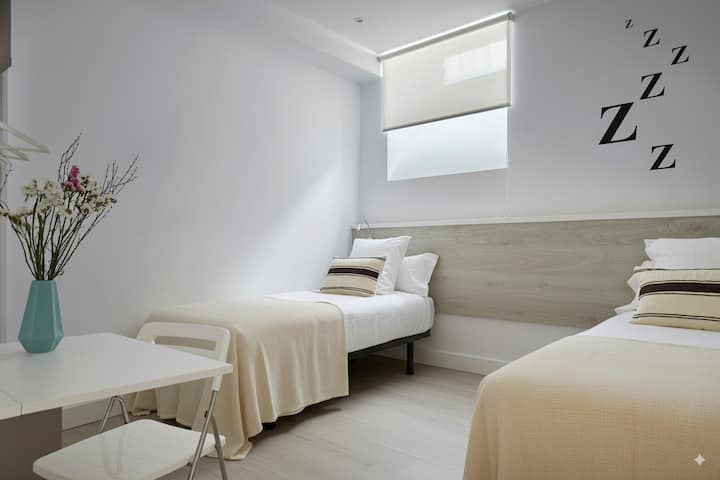Pensión El Puerto Habitación Doble Baño Compartido - San Sebastián