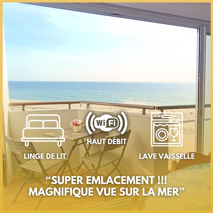 Vue Plage Imprenable - Le Barcarès