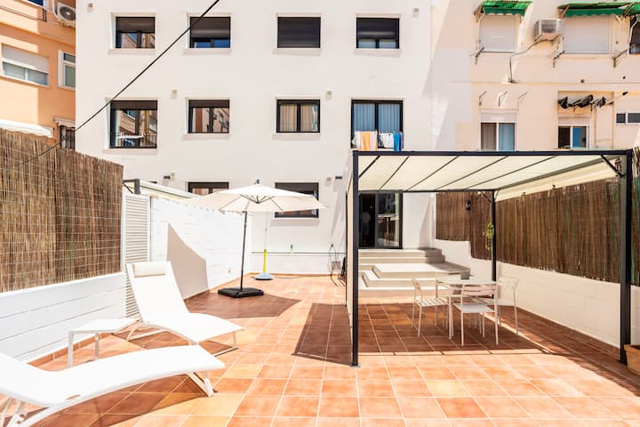 Apartment 87llaves*valen.centro- Amplia Terraza - La Torre