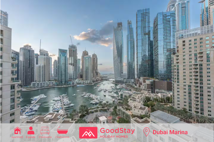 Amazing View Spacious 2bdr In Marina, High Floor - Dubaï