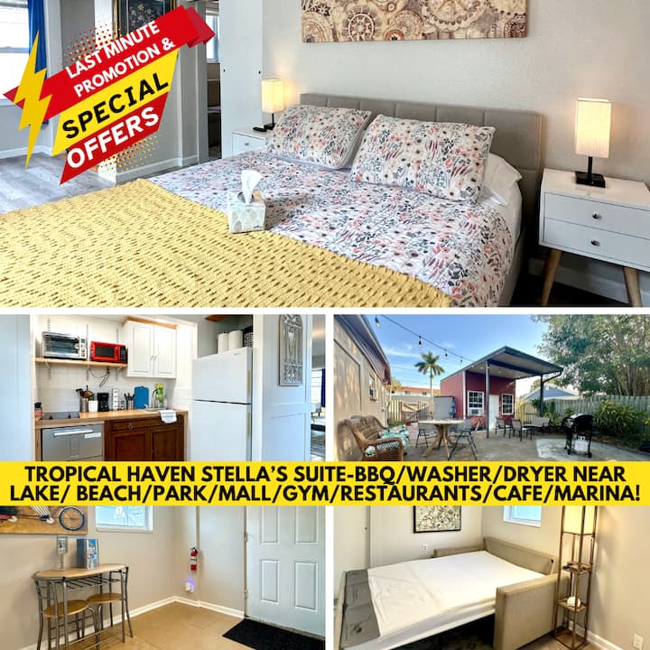 Tropical Haven-stella-bbq-near Beach/lake/park/gym - Pinellas County, FL