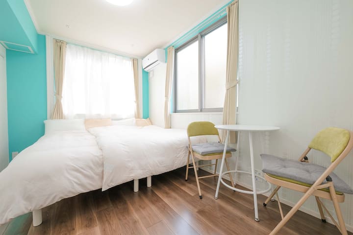 Shinjuku Area New Built Two Separate Rooms Set - Shinjuku City
