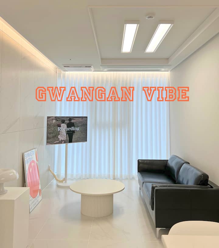 광안 바이브.06 #광안리해변 10초전 #침실2 #포토스팟 #감성 정원뷰 - Busan