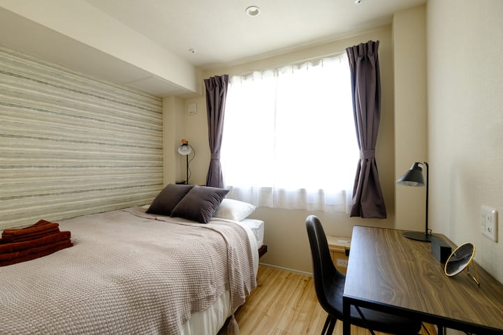 浅草エリア｜雷門・浅草寺まで徒歩圏内｜最大3名｜wi-fi・プロジェクター有｜301 - Ueno