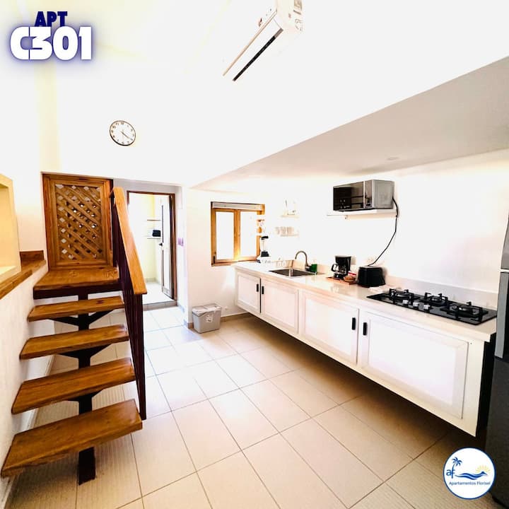 C-301 Apt On The Beach In Los Corales, Punta Cana - Punta Cana