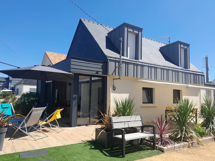 Cocon * Belle Maison Rénovée 70m De La Mer 6p - Batz-sur-Mer
