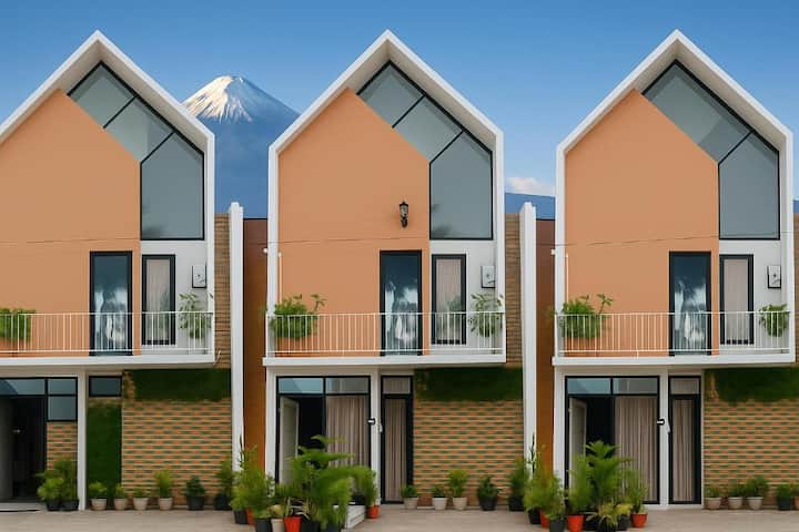 Villa Iblink Aesthetic & Homely In Malang - Malang