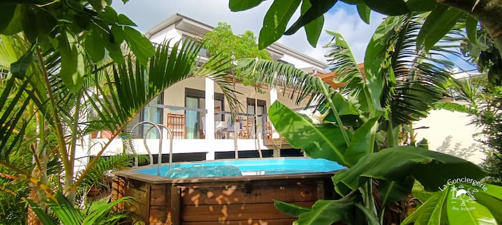 *Kaz Bellevue* Piscine Et Vue Mer - Saint-Leu