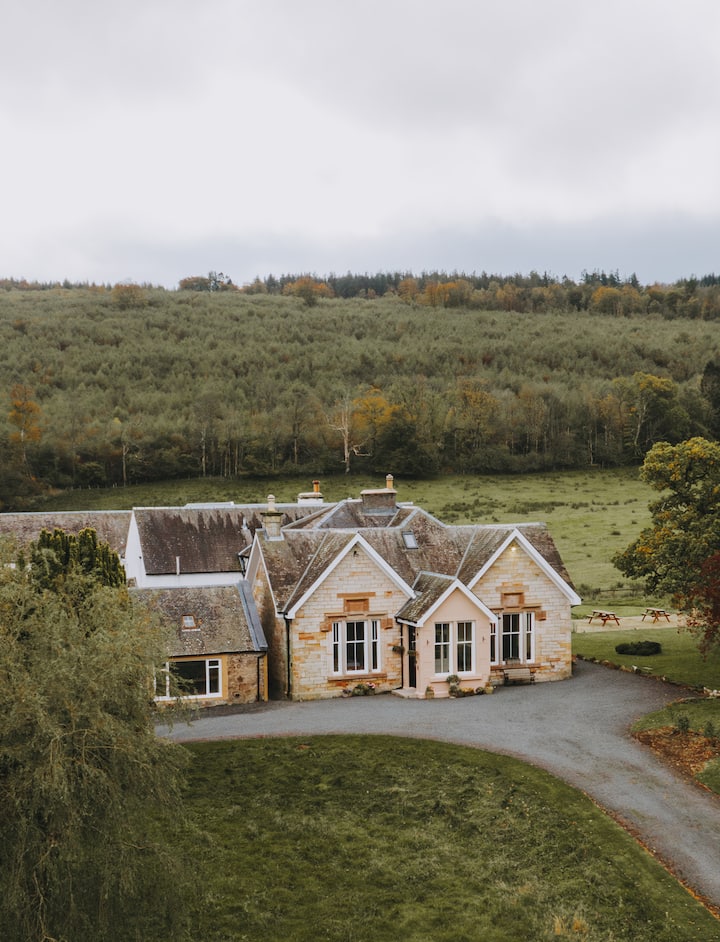 Ladyburn House Luxury Retreat Hot Tub Sauna Garden - Dumfries and Galloway