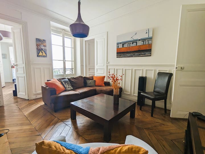 Appartement Typique Et Confortable - Voltaire - Paris