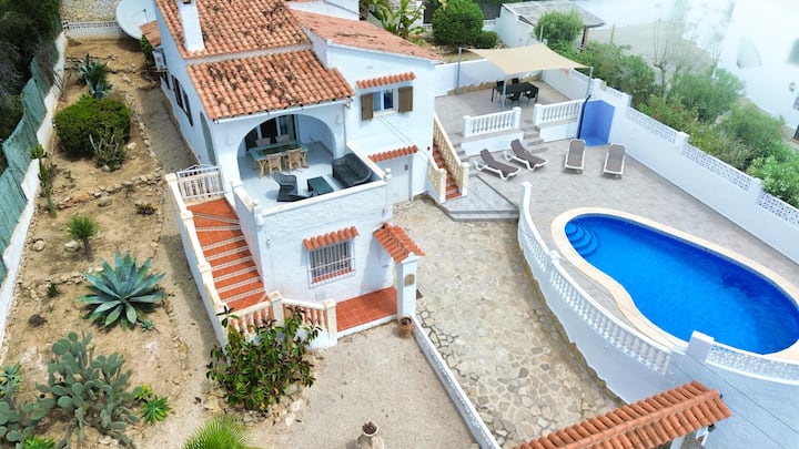 Belle Villa Piscine Privée 15 Min A Pied De La Mer - Moraira