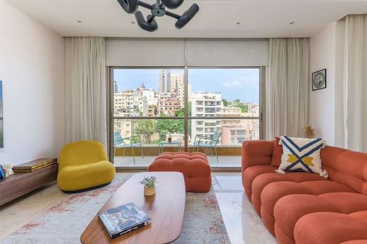 Mar Mkhayel - 3br Apt. - Cloud 8- 24hr Electricity - Beirut