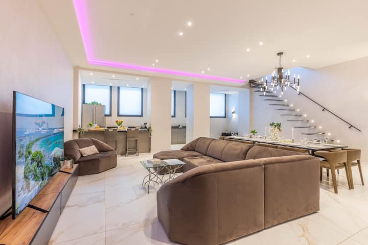 Lra-triplex - New - Centre-luxe-sauna-jacuzzi- Bbq - Le Cannet