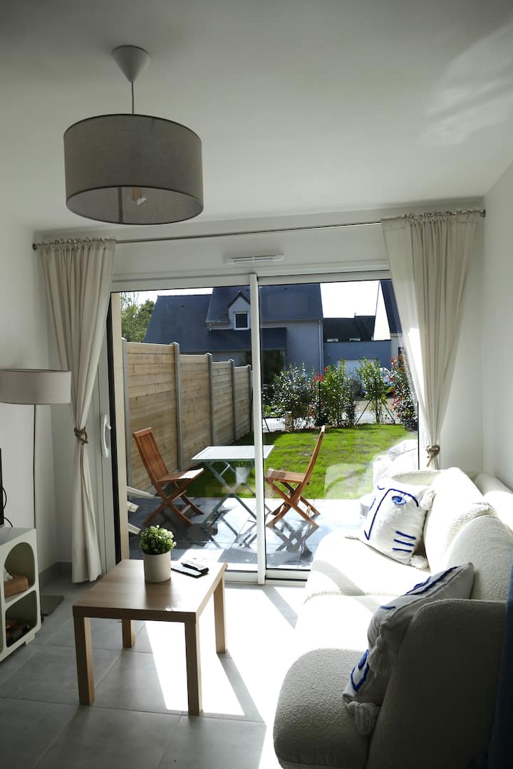 L'escale Duplex Cocon Pour 2 Personnes Avec Jardin - Saint-Briac-sur-Mer