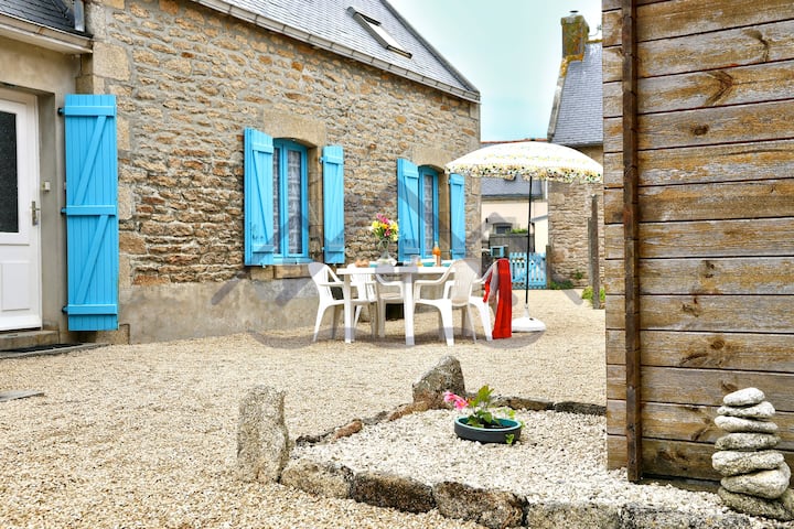 M2b - Maison à La Pointe, Terrain Clos, Parking - Loctudy