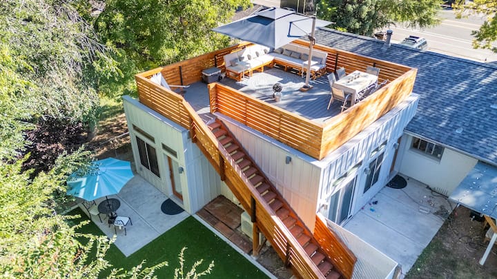 Sunlit Sanctuary W/ Rooftop Deck - Boulder, CO