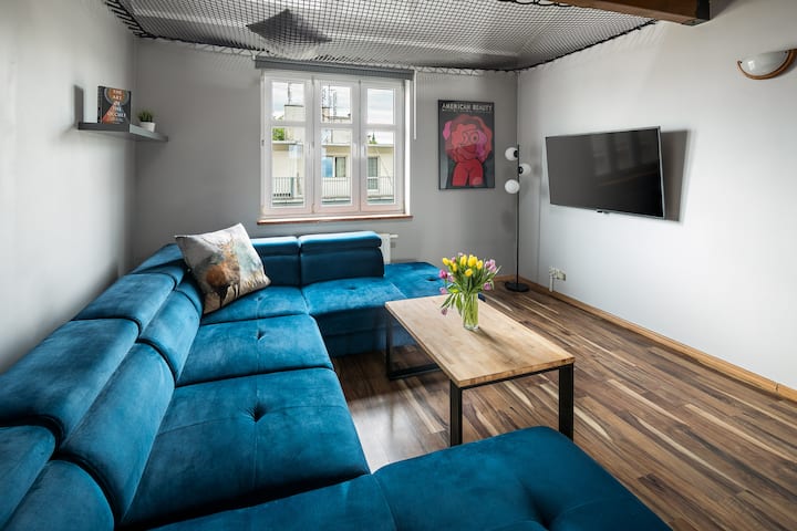 Corner House Residence - Penthouse With Hammock V1 - Krakow