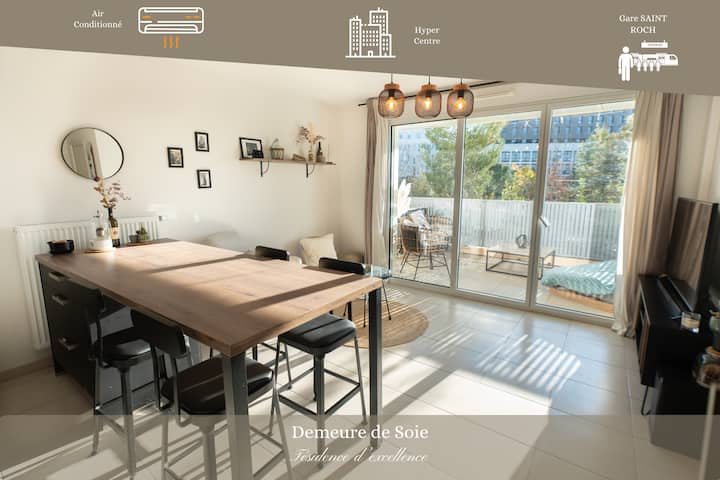 "Saint Roch Park" ~ T2 Vue Parc ~ Terrasse ~ Gare - Montpellier