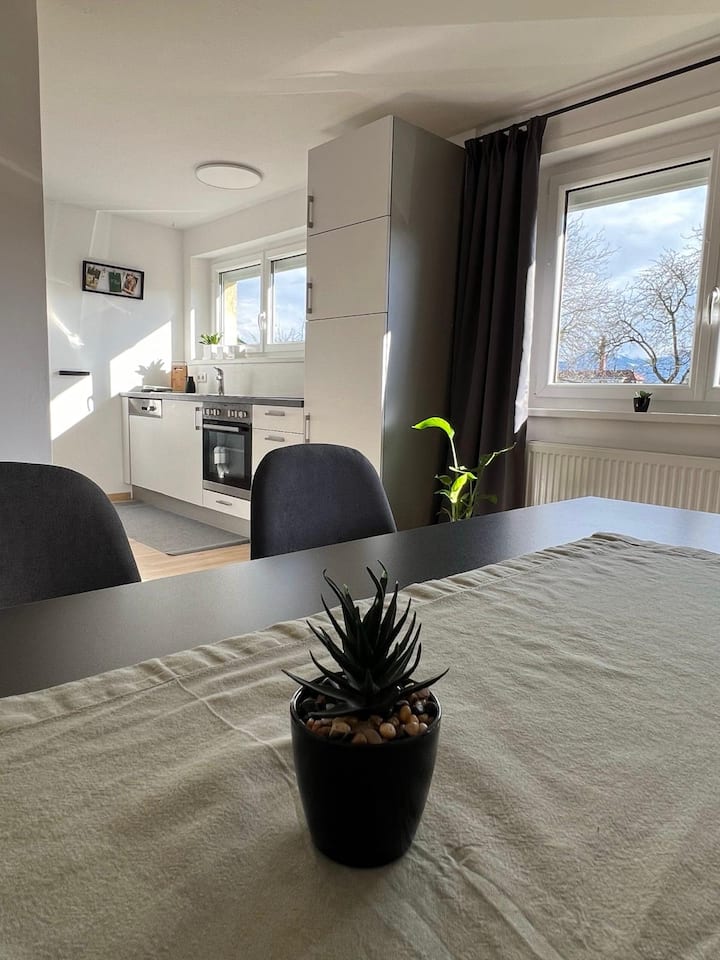 Große Ferienwohnung Am Bodensee Mit Balkon - Scheidegg