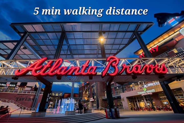 The Brave's 1st Base! Spacious 2bd-2bth, Free Prk! - Marietta, GA