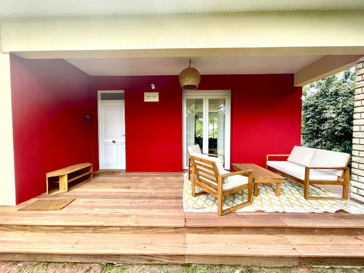 Villa Jan Lou, à 300m De L'océan Et Du Centre - Vendays-Montalivet